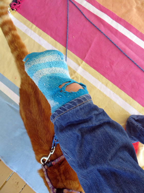 holey socks